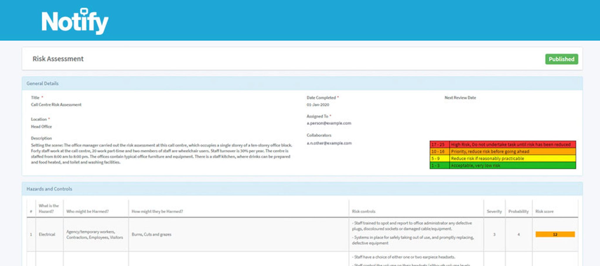 Tour | Notify Technology